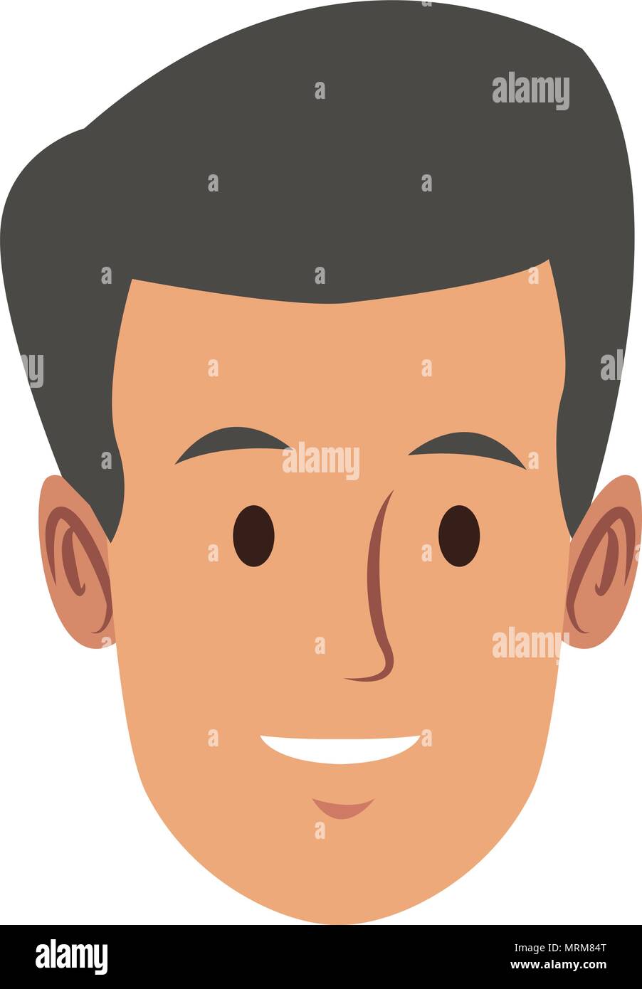 Man face cartoon Stock Vector Image & Art - Alamy
