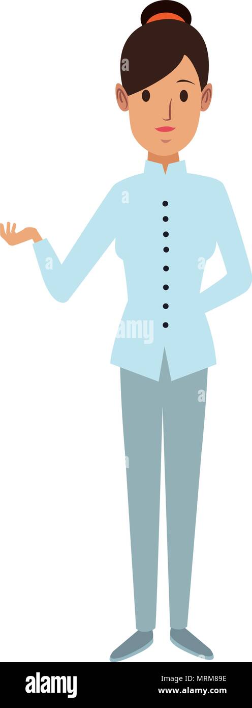 Woman chef cartoon Stock Vector Image & Art - Alamy