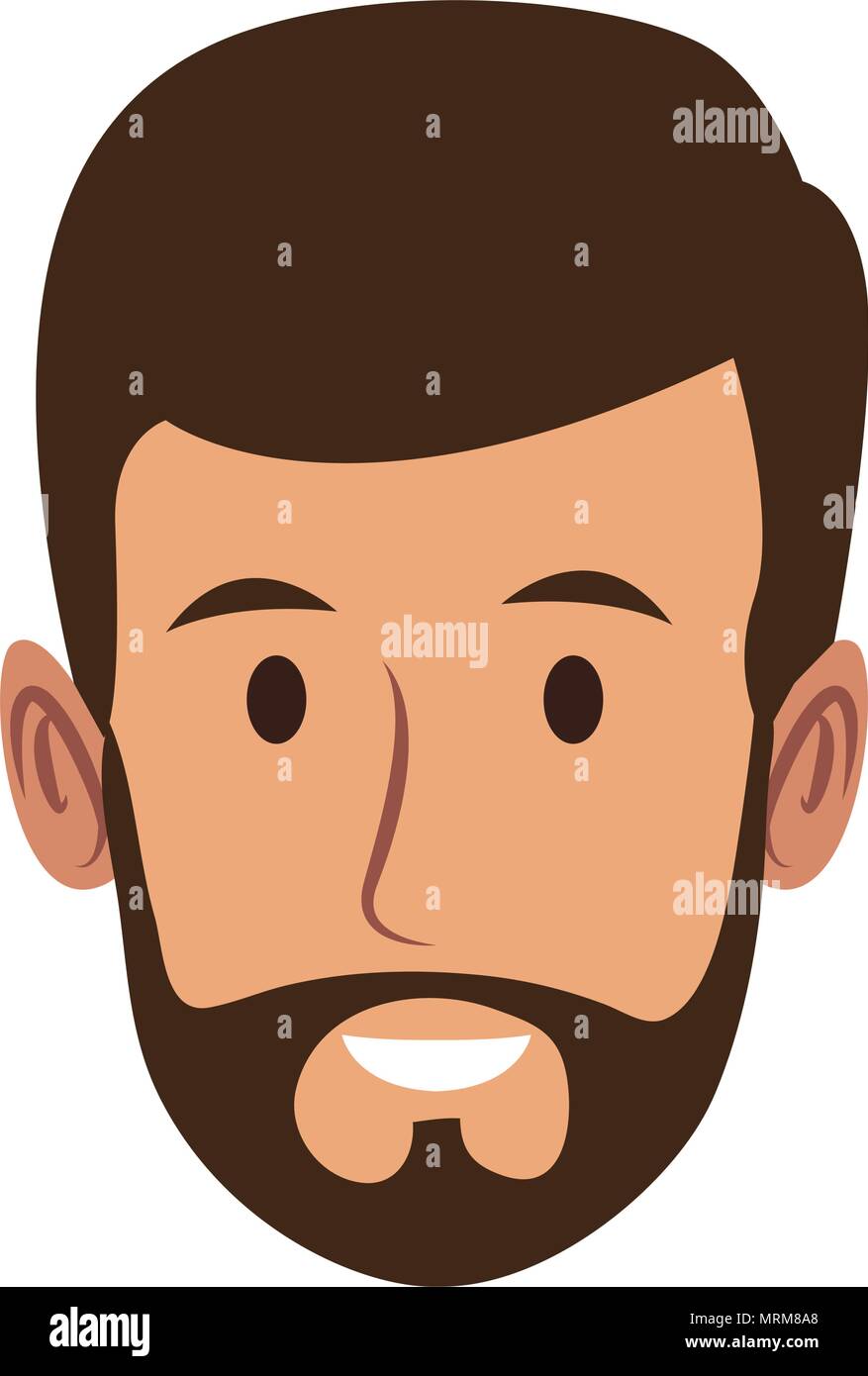 Man face cartoon Stock Vector Image & Art - Alamy