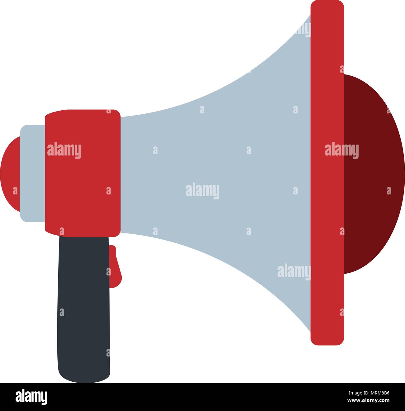 Bullhorn advertising symbol Stock Vector Image & Art - Alamy