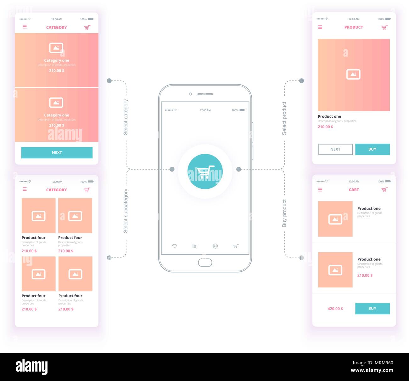 Structure frameworks Stock Vector Images - Alamy
