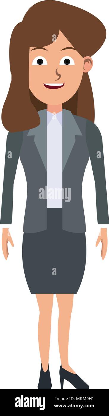 Executive business woman cartoon Stock Vector Image & Art - Alamy