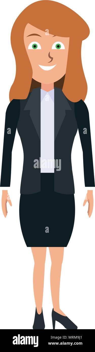 Executive business woman cartoon Stock Vector Image & Art - Alamy