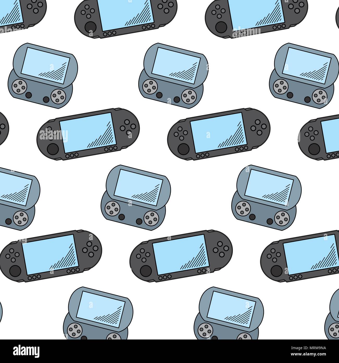 electronic handheld game console background Stock Vector Image & Art ...