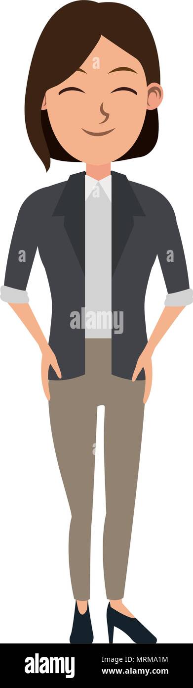 Executive business woman cartoon Stock Vector Image & Art - Alamy