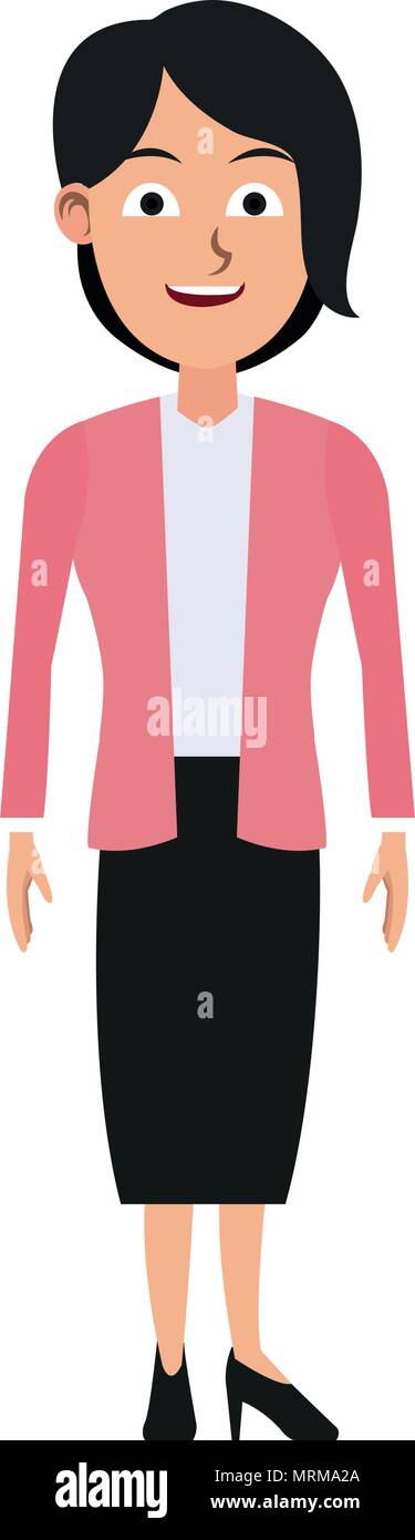 Executive business woman cartoon Stock Vector Image & Art - Alamy