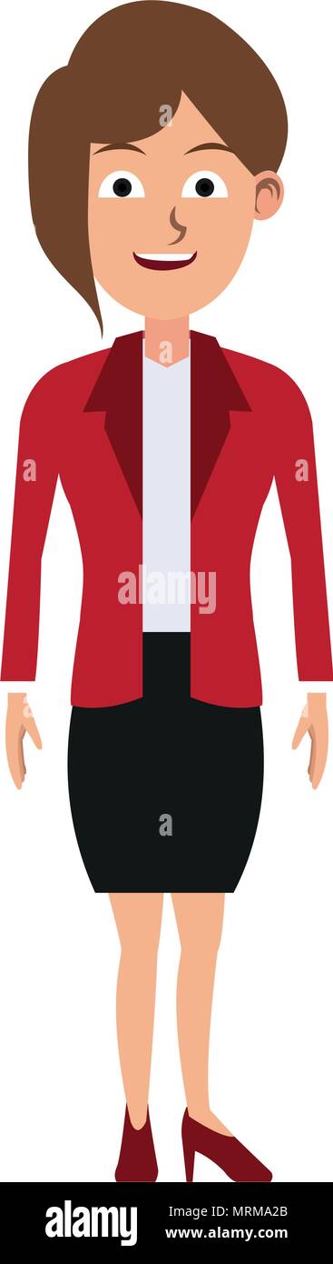 Executive business woman cartoon Stock Vector Image & Art - Alamy