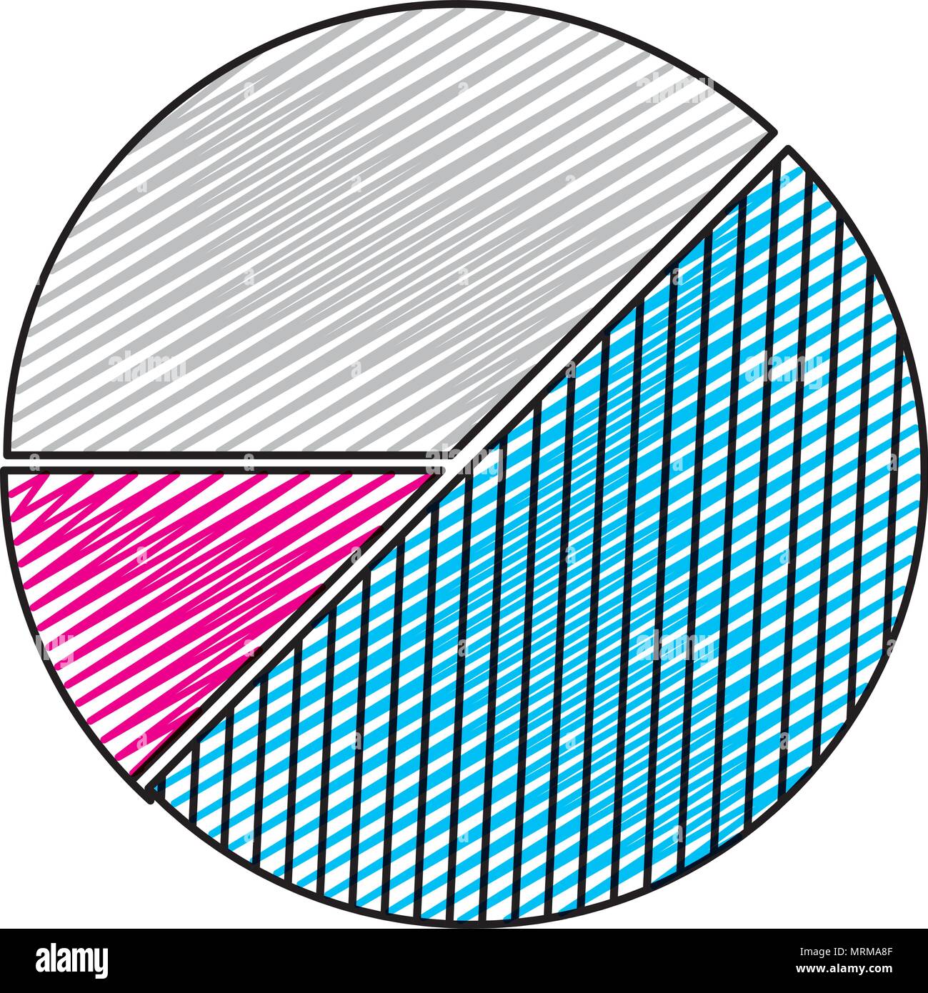 doodle graphic statictics diagram data success Stock Vector Image & Art ...