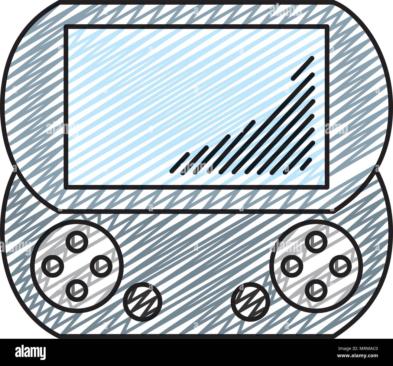 doodle electronic handheld game console simulador Stock Vector Image ... doodle electronic handheld game console simulador Stock Vector Image ...