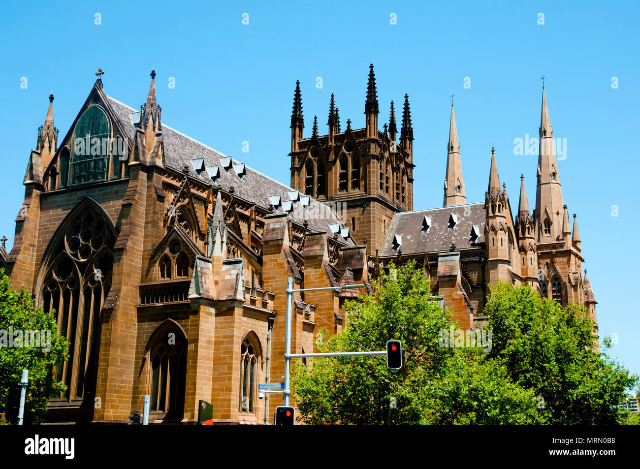 St Mary's Cathedral - Sydney - Australia Stock Photo - Alamy