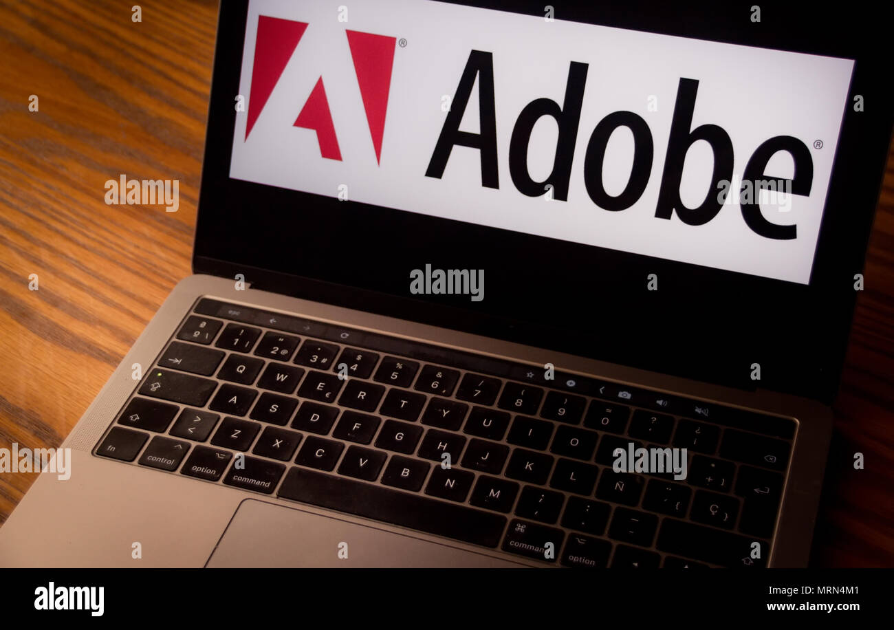 Adobe logo hi-res stock photography and images - Alamy