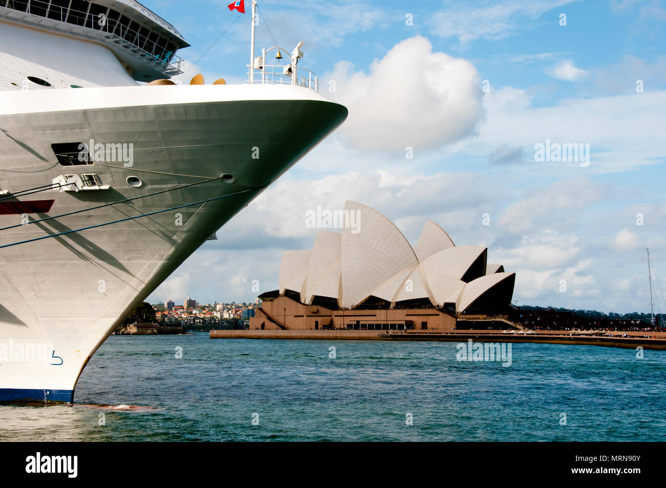 SYDNEY, AUSTRALIA - April 4, 2018: Iconic Opera House in Circular Quay ...