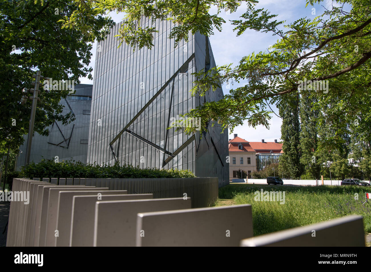 23 May 2018, Germany, Berlin: The Jewish Museum building in the ...