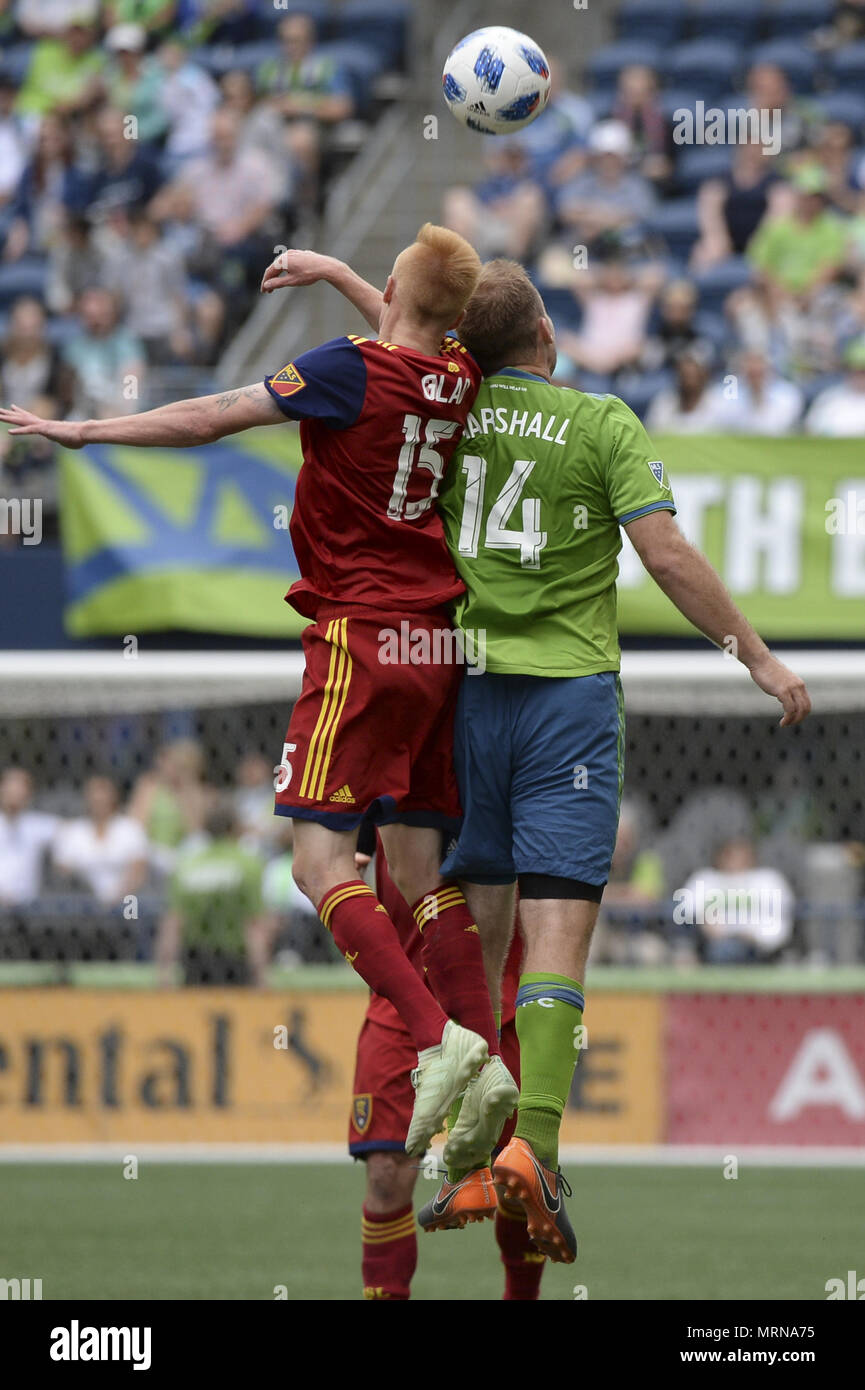 Seattle, Washington, USA. 26th May, 2018. MLS Soccer 2018: Seattle's ...