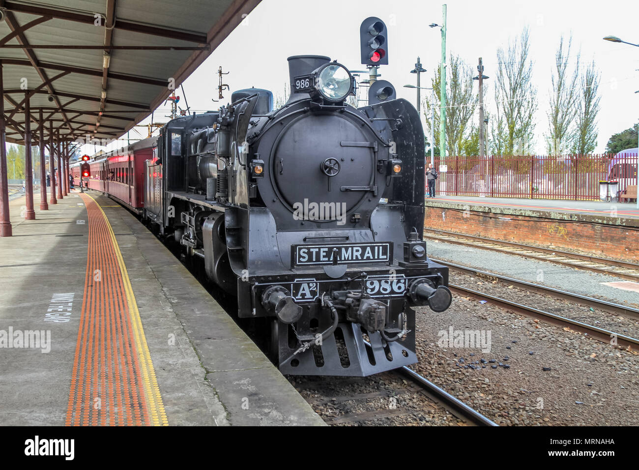 A2 class locomotive hi-res stock photography and images - Alamy