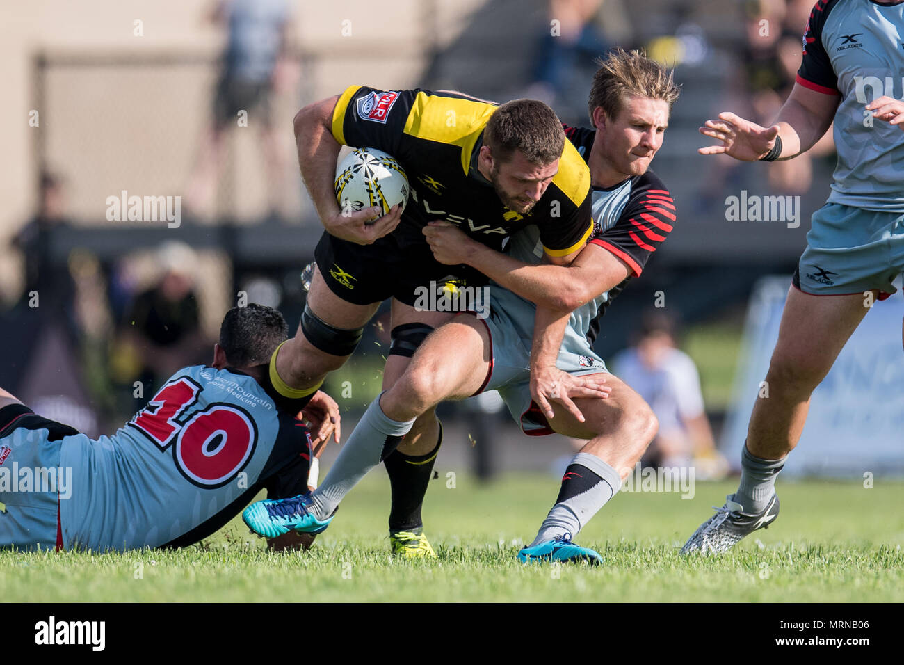 Houston, TX, USA. 26th May, 2018. Major League Rugby action between the ...