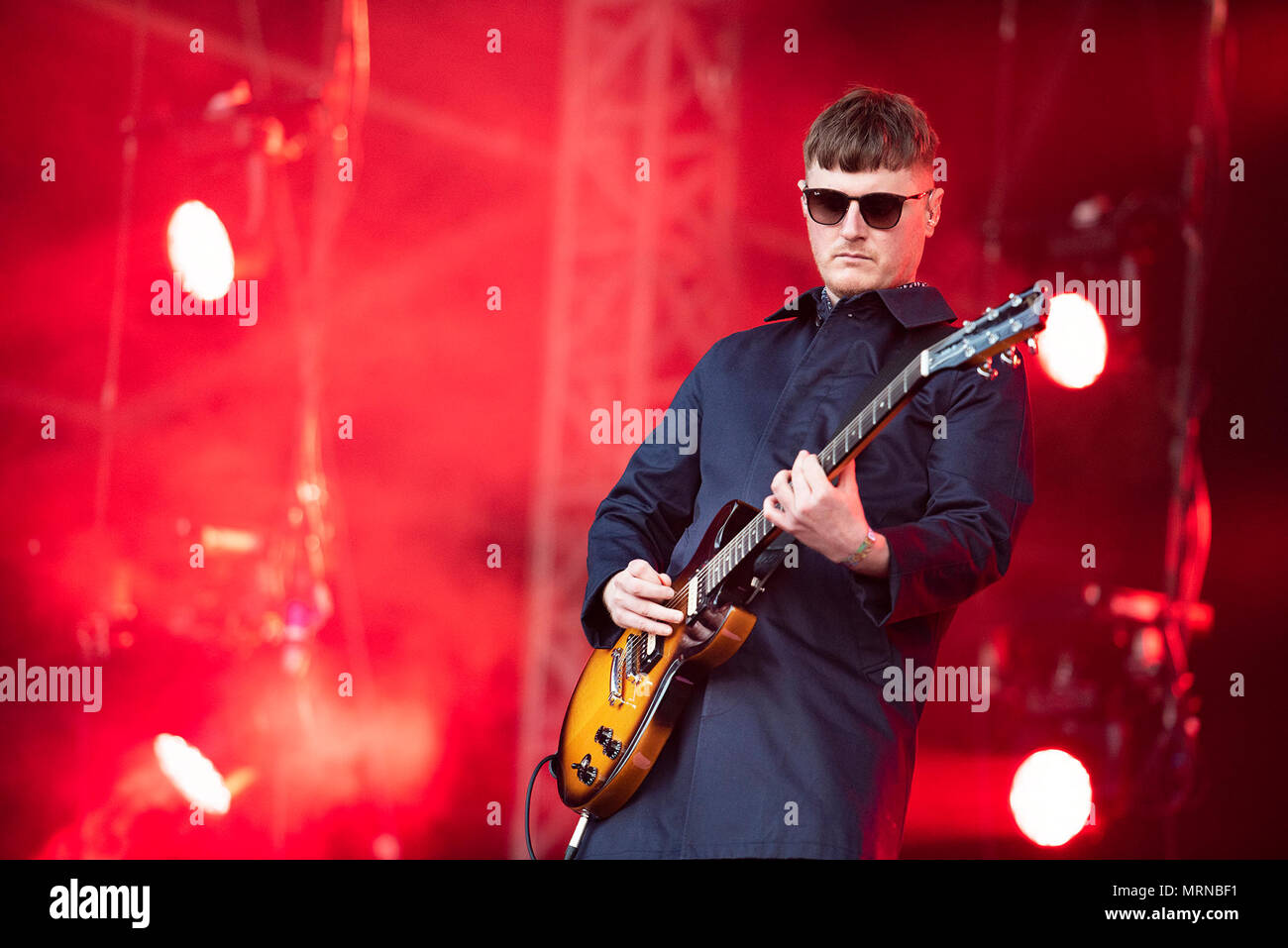 Warrington, UK. 26th May 2018. The Courteeners headline day 1 of the ...