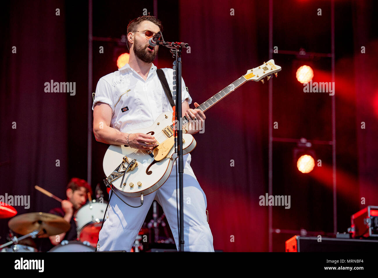 Warrington, UK. 26th May 2018. The Courteeners headline day 1 of the ...