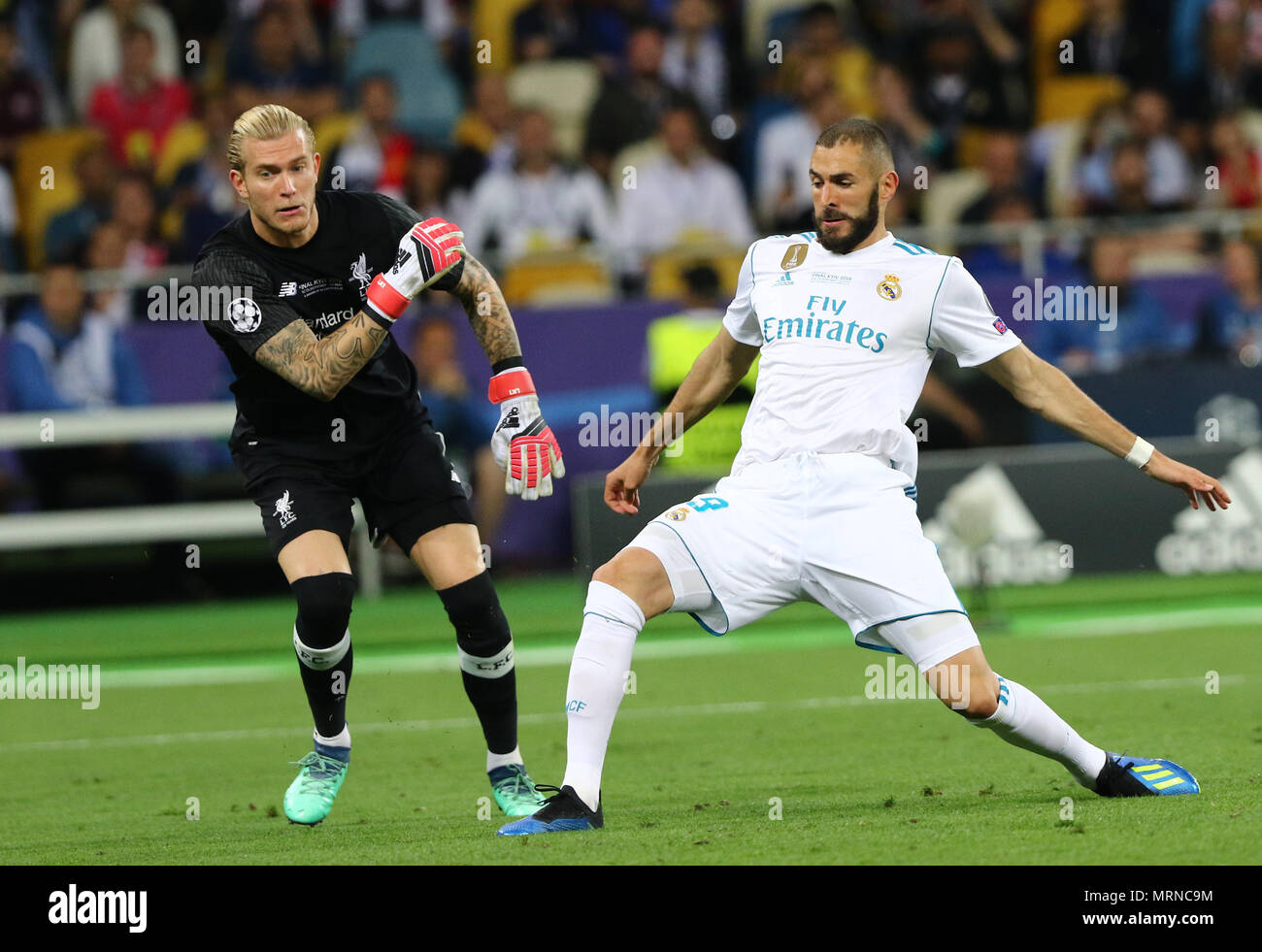 Karim benzema champions league goal hi-res stock photography and images ...