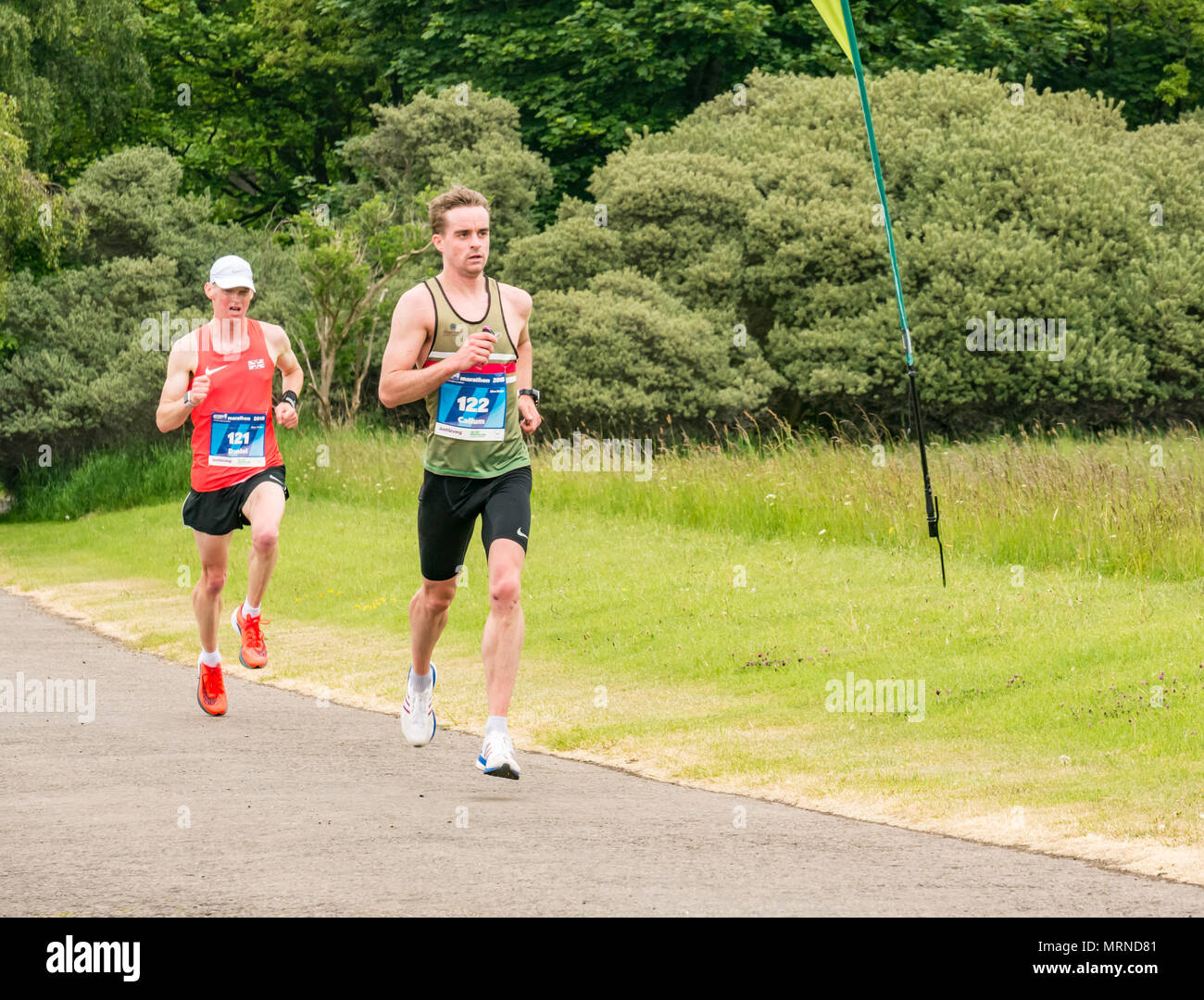 Edinburgh Marathon Festival, 26th May 2018. Gosford Estate, East ...