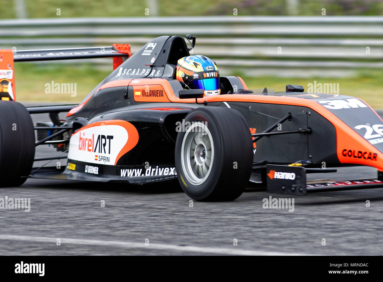 Jarama Race Circuit, Madrid, Spain - May 26, 2018: TATUUS FIA F4 ...