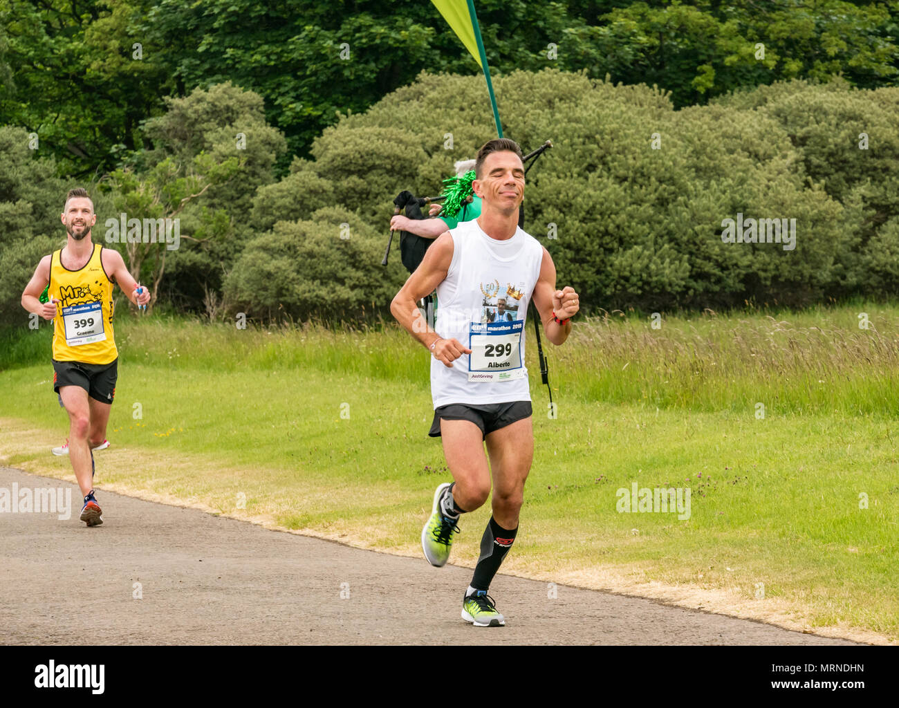 Edinburgh Marathon Festival, 26th May 2018. Gosford Estate, East ...