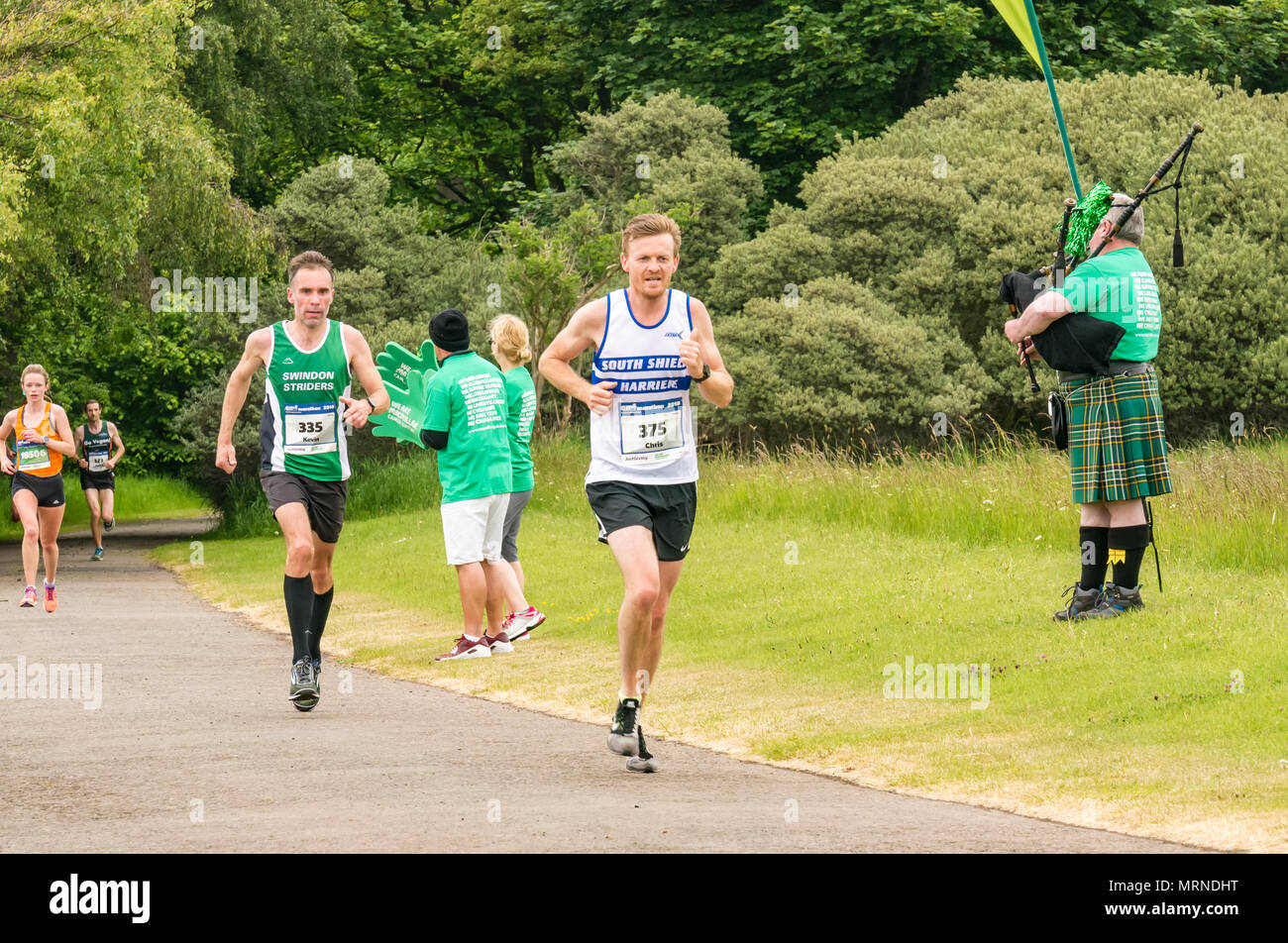 Edinburgh Marathon Festival, 26th May 2018. Gosford Estate, East ...