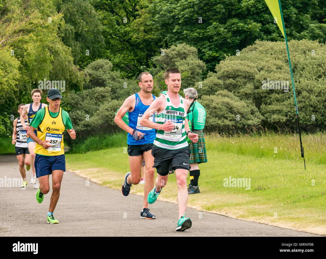Edinburgh Marathon Festival, 26th May 2018. Gosford Estate, East ...