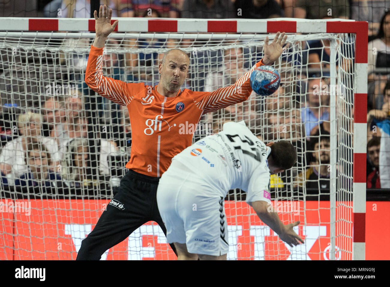 27 May 2018, Germany, Cologne: Handball, Champions League, Paris St ...