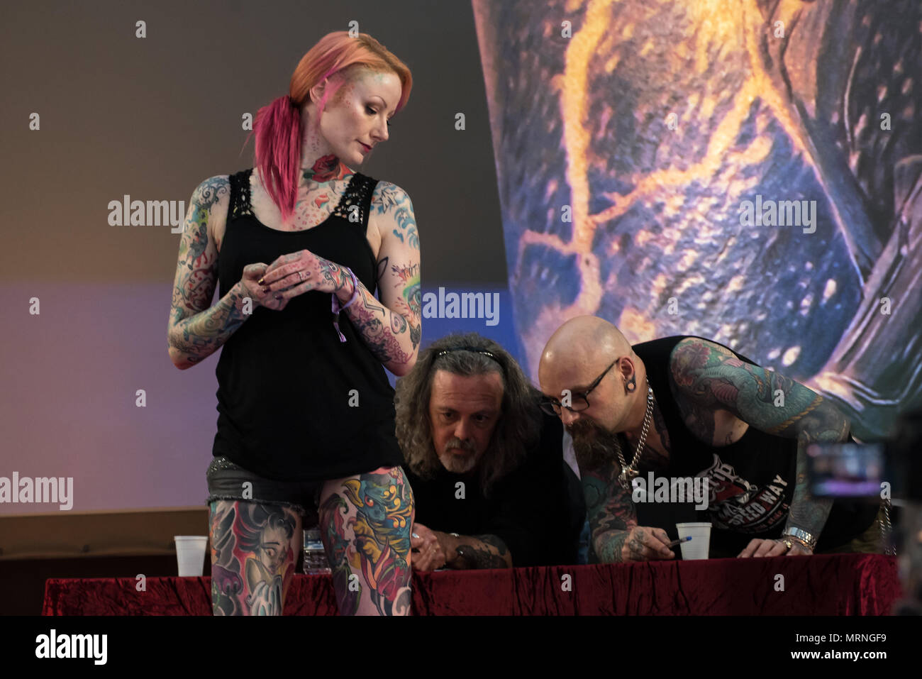 Tattoo Contests at The Great British Tattoo Show feature Tattoo ...