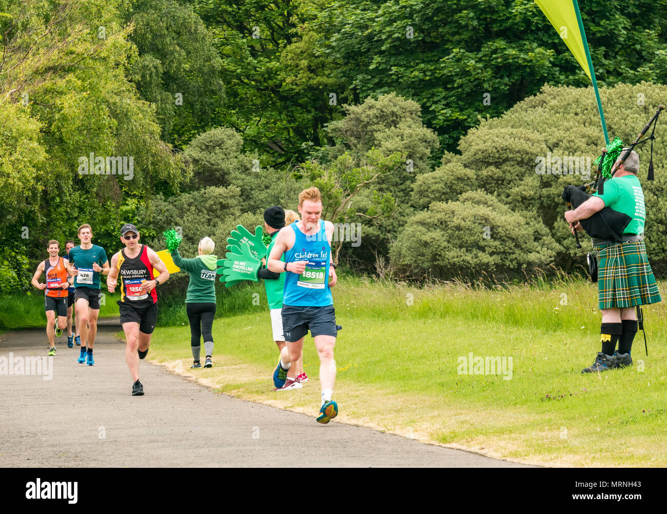 Edinburgh Marathon Festival, 26th May 2018. Gosford Estate, East ...