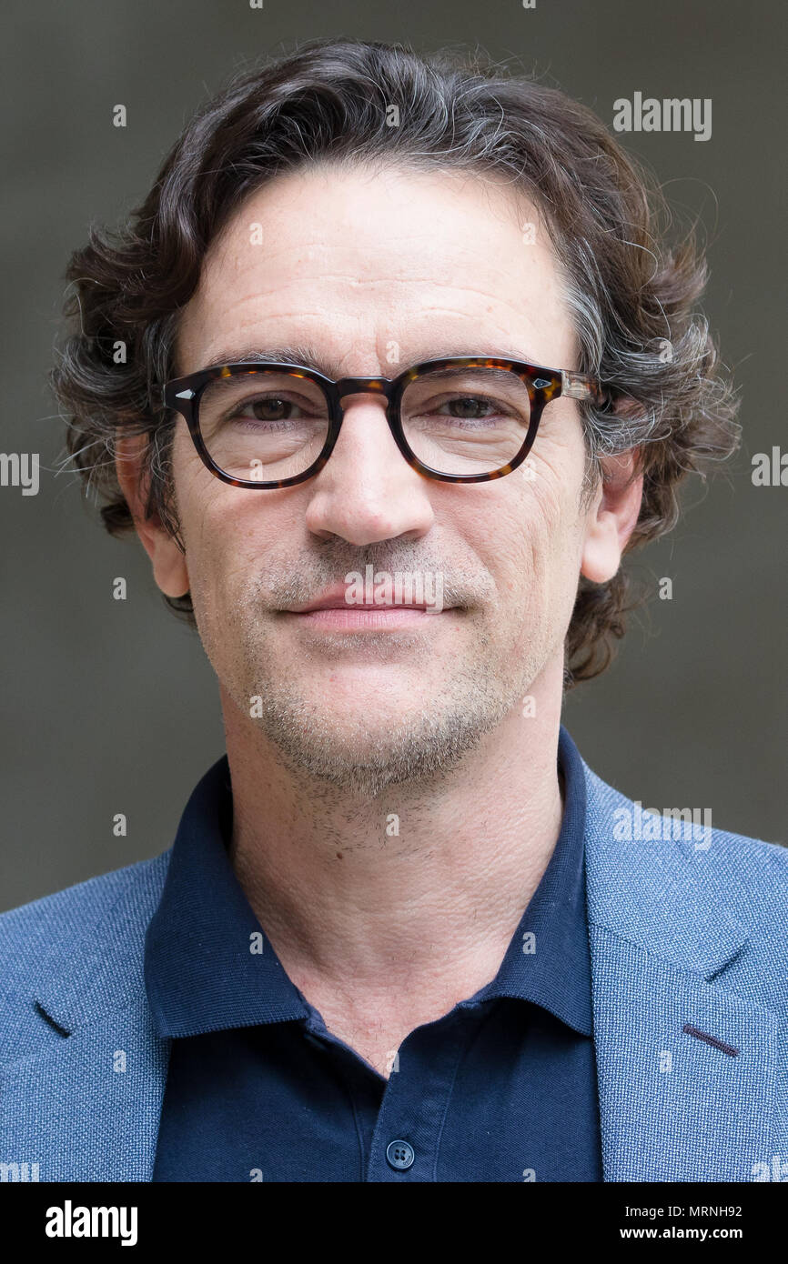 London, UK. 27th May 2018. Actor, Ben Chaplin, leaves the BBC studios ...