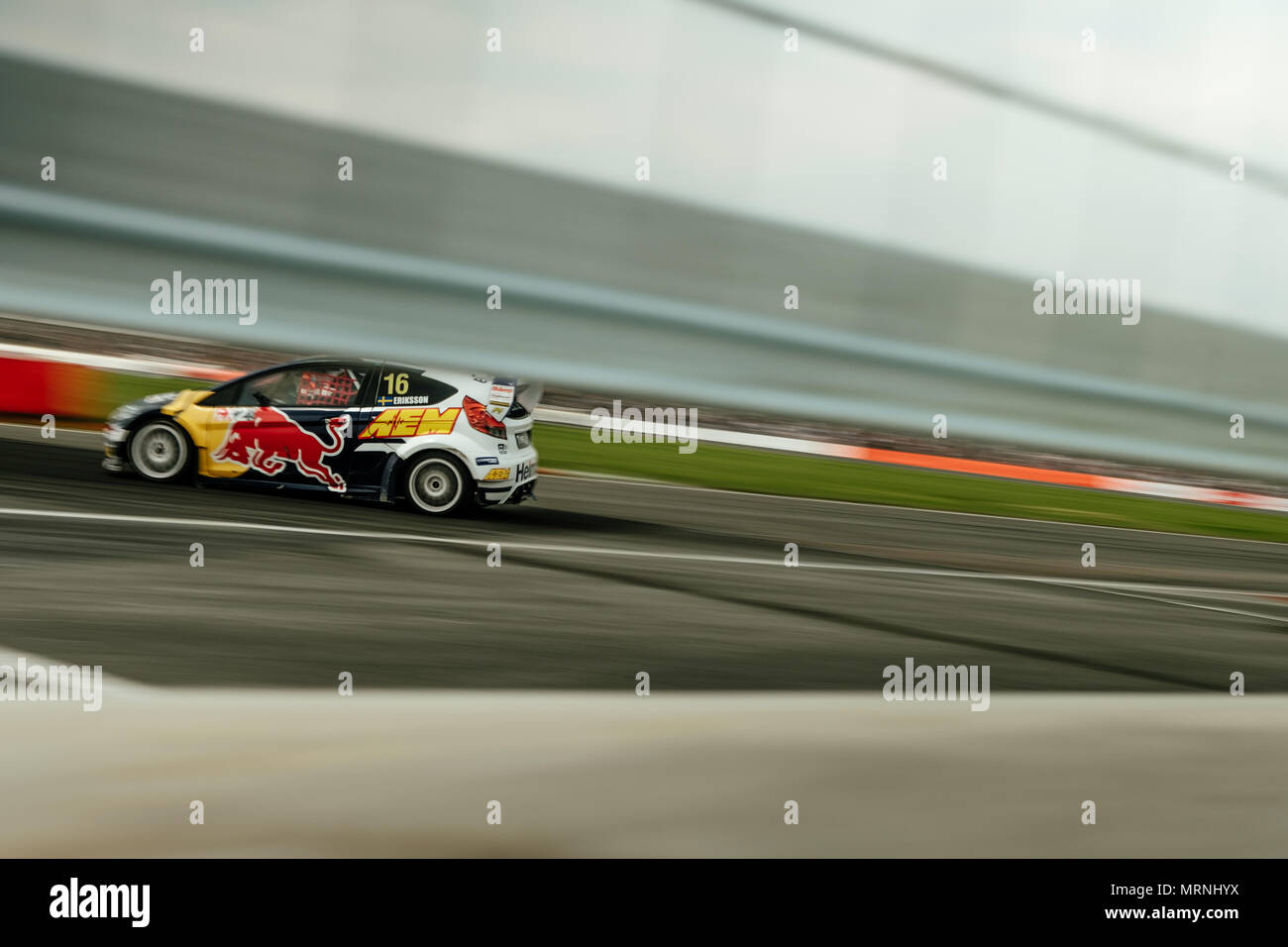 Towcester, Northamptonshire, UK. 27th May, 2018. RX2 driver Oliver ...