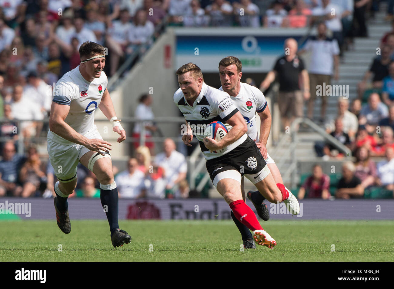Twickenham, England, 27th May 2018. Quilter Cup, Rugby, Baa Baa's ...