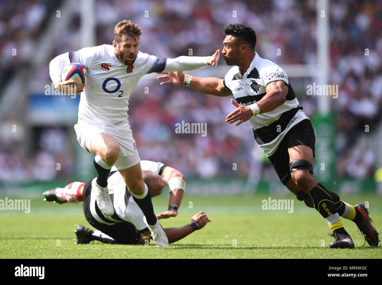 Twickenham Stadium, London, UK. 27th May, 2018. International Rugby ...