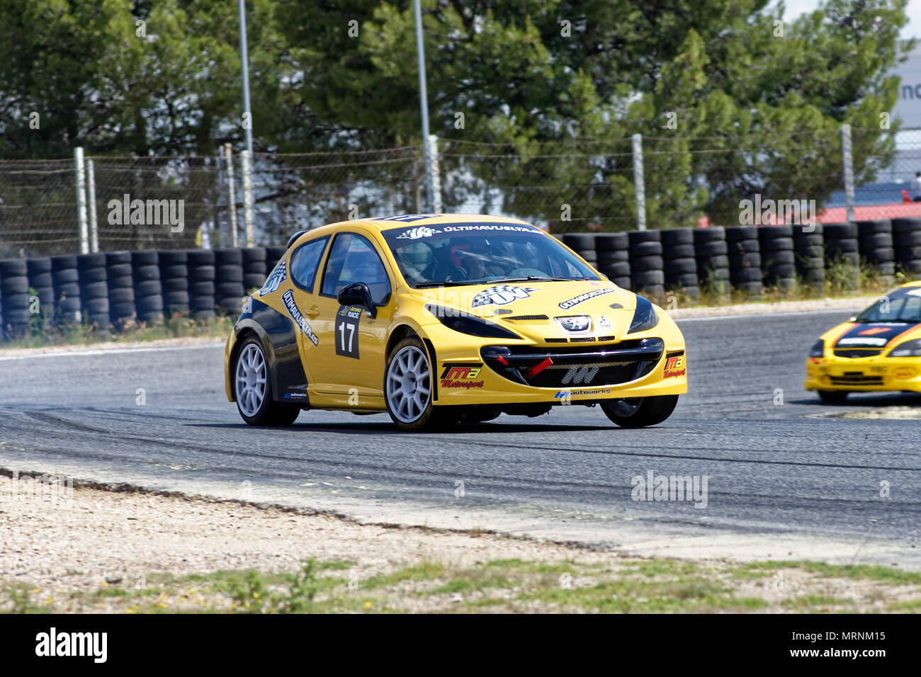 Jarama Race Circuit, Madrid, Spain - May 26, 2018: PEUGEOT 207 LW THP ...