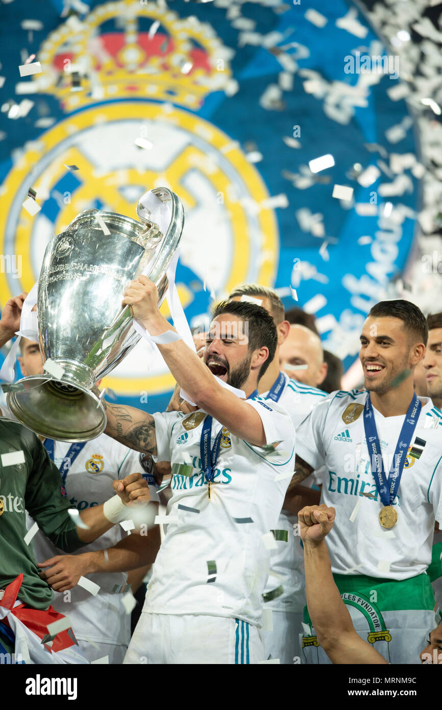 Suarez champions league trophy hi-res stock photography and images - Alamy