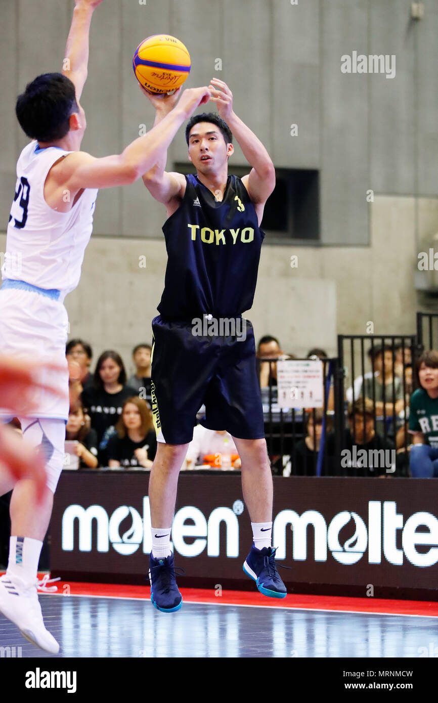 Tokyo Metropolitan Gymnasium, Tokyo, Japan. 27th May, 2018. Masahiro ...