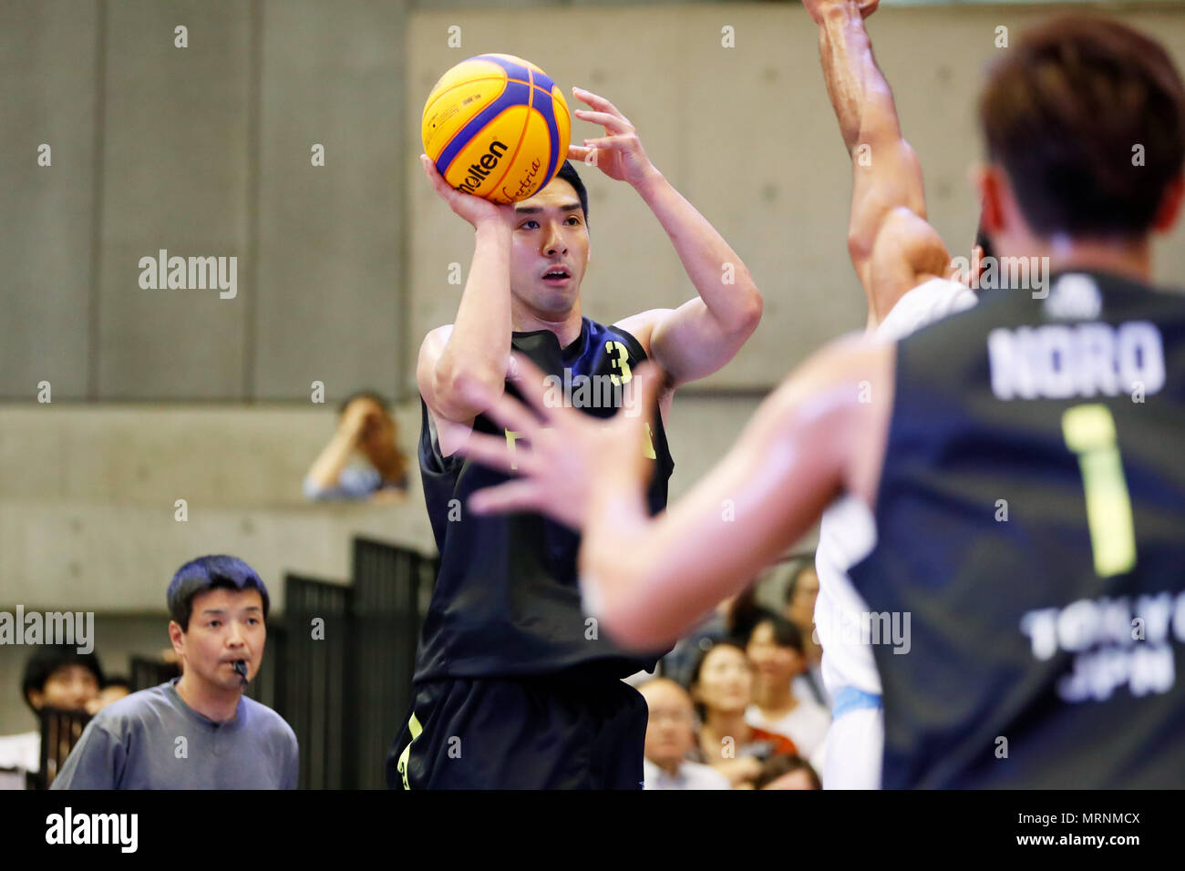 Tokyo Metropolitan Gymnasium, Tokyo, Japan. 27th May, 2018. Masahiro ...