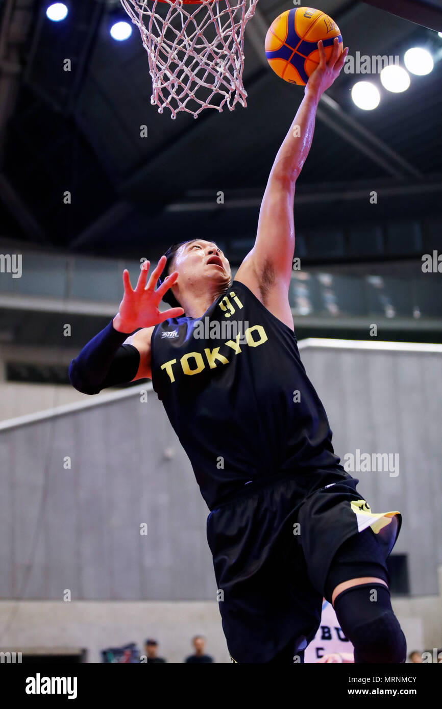 Tokyo Metropolitan Gymnasium, Tokyo, Japan. 27th May, 2018. Tomoya ...