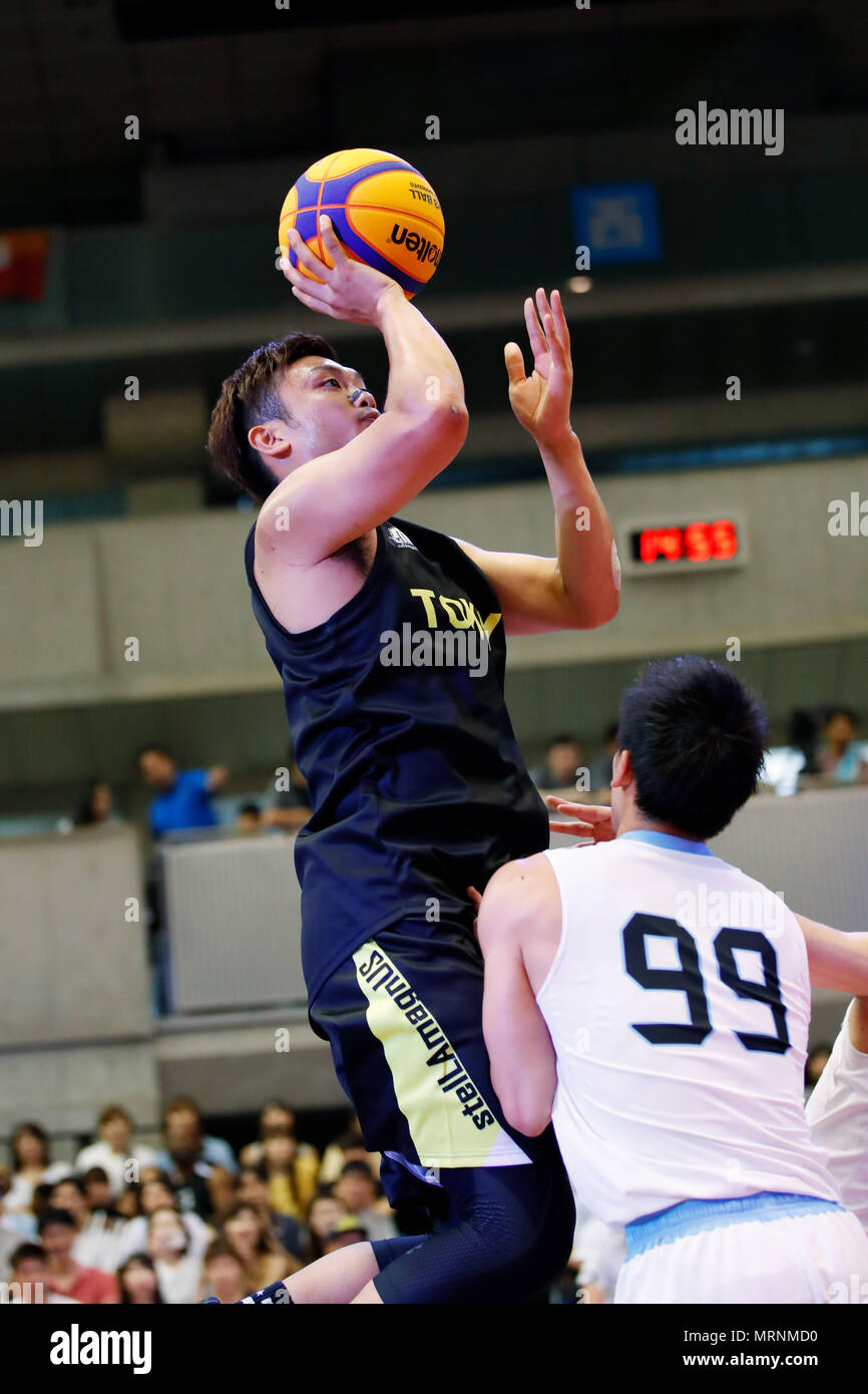 Tokyo Metropolitan Gymnasium, Tokyo, Japan. 27th May, 2018. Tatsuhito ...