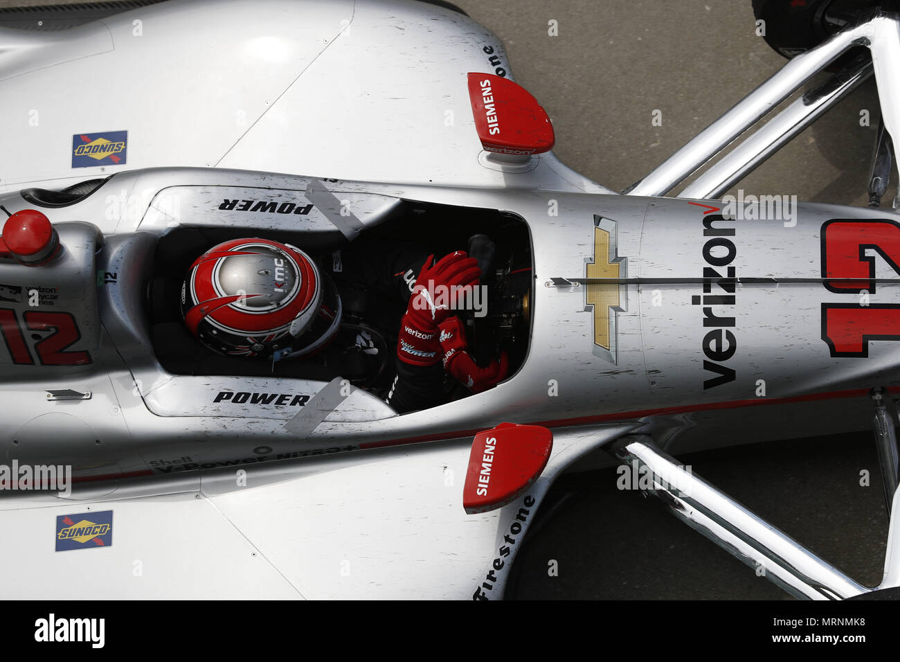 Indianapolis, Indiana, USA. 27th May, 2018. WILL POWER (12) of ...