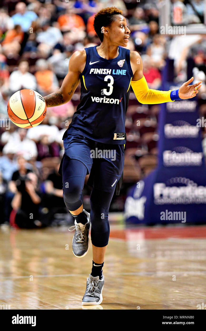 Connecticut, USA. 26th May, 2018. Indiana guard, Tiffany Mitchell ...