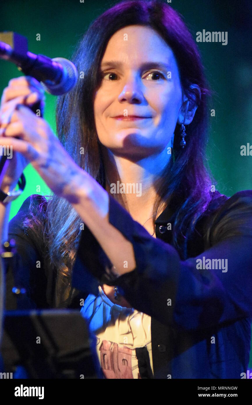 New York, New York, USA. 23rd May, 2018. MARY RAMSEY and 10,000 Maniacs ...