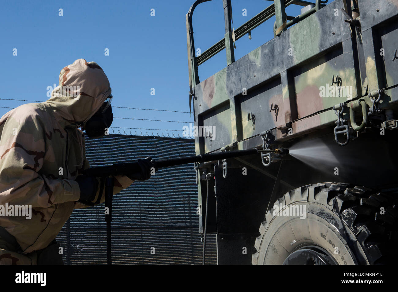 U.S. Marine Corps Lance Cpl. Kevin Kurwan, a motor vehicle operator ...