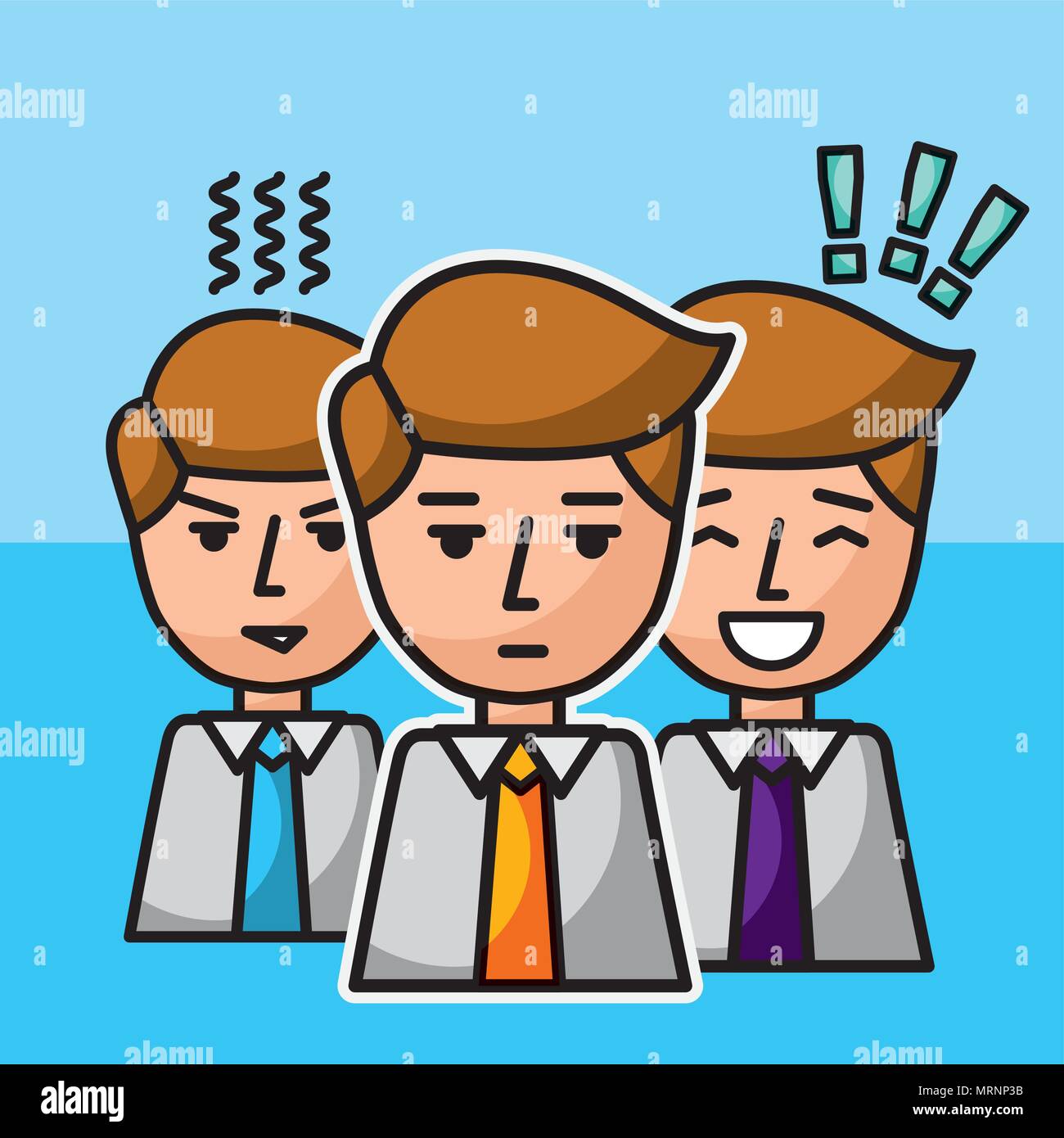group businessman portrait team successful vector illustration Stock ... group businessman portrait team successful vector illustration Stock ...