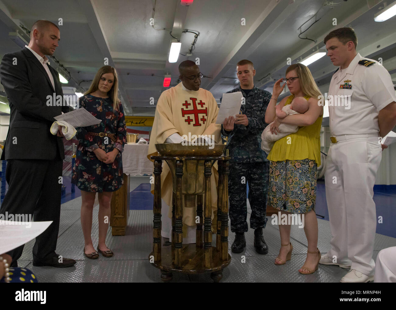 NORFOLK, Va. (June 24, 2017) -- Lt. John "Jack" Curren, assigned to Pre ...
