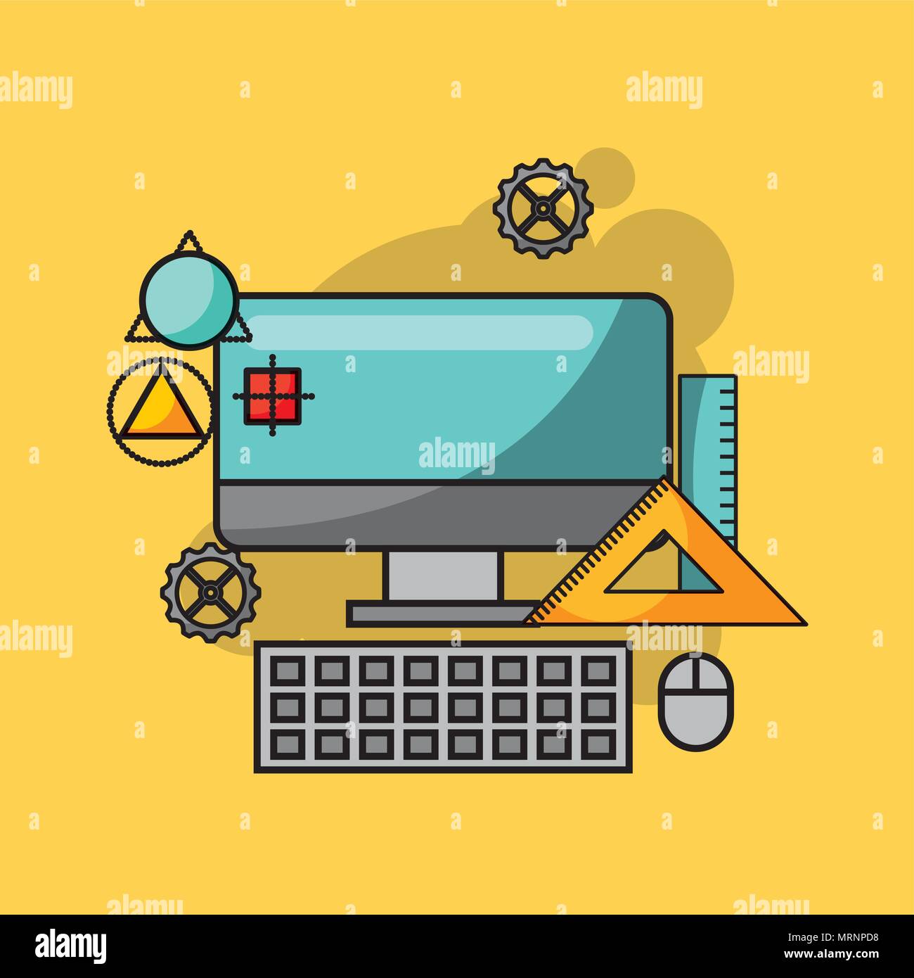 Digitaldevice Stock Vector Images - Alamy