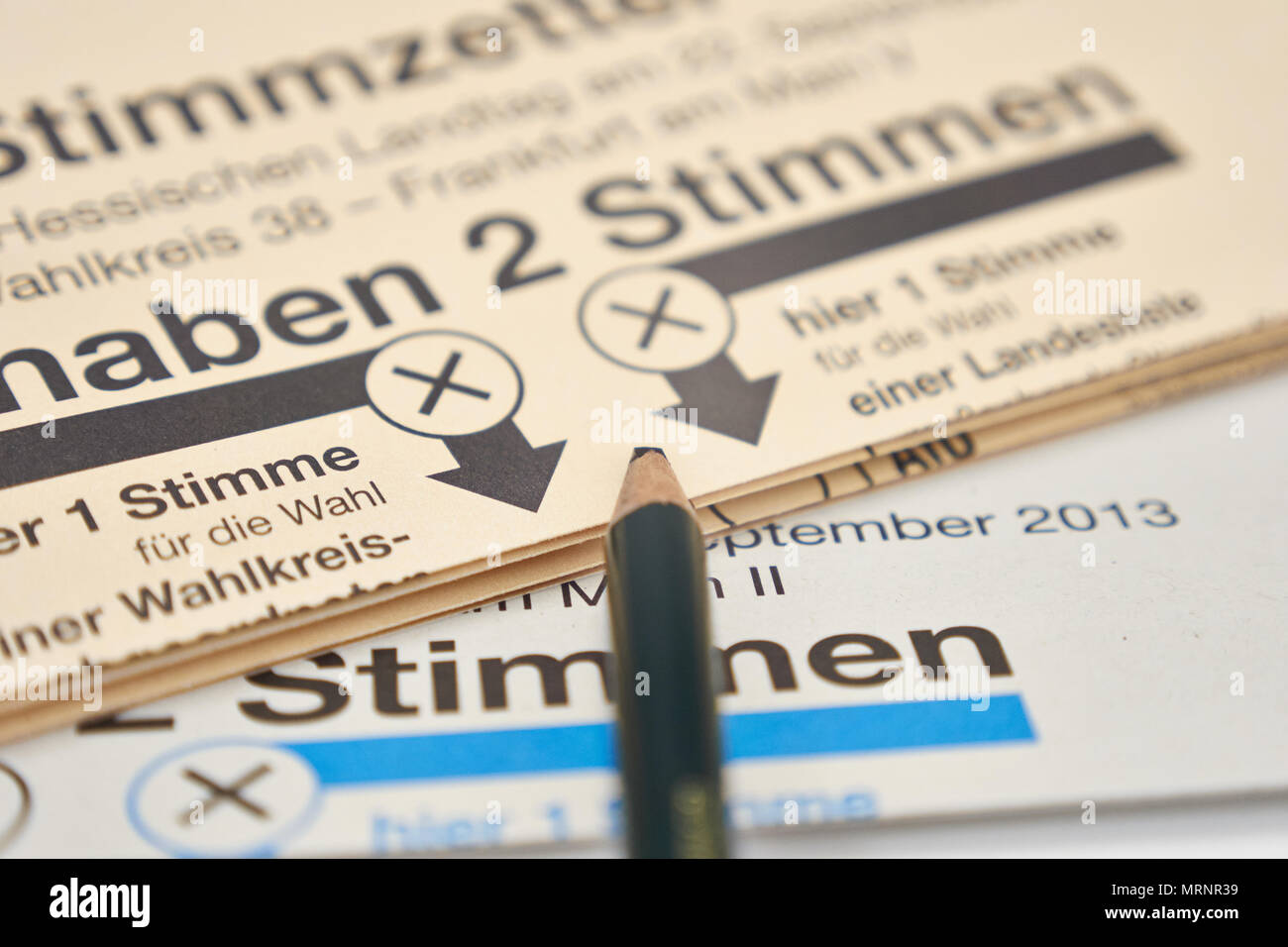 Ballot instructions hi-res stock photography and images - Alamy