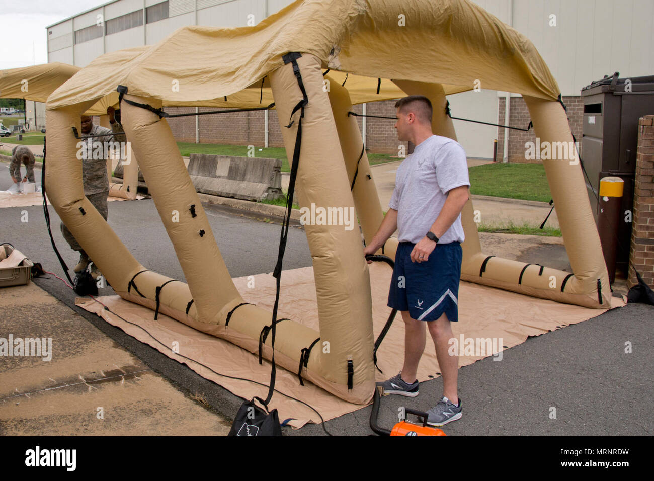 Lightweight Inflatable Decontamination Systems High Resolution Stock ...